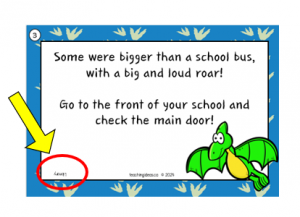 Free Dinosaur Scavenger Hunt for School - Play Learn Inspire