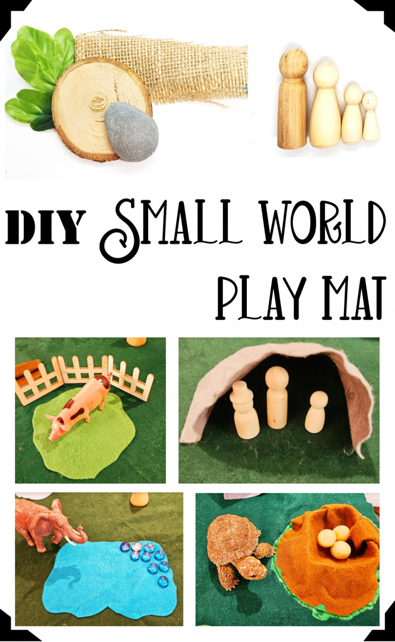 DIY Small World Play Mat - Play Learn Inspire