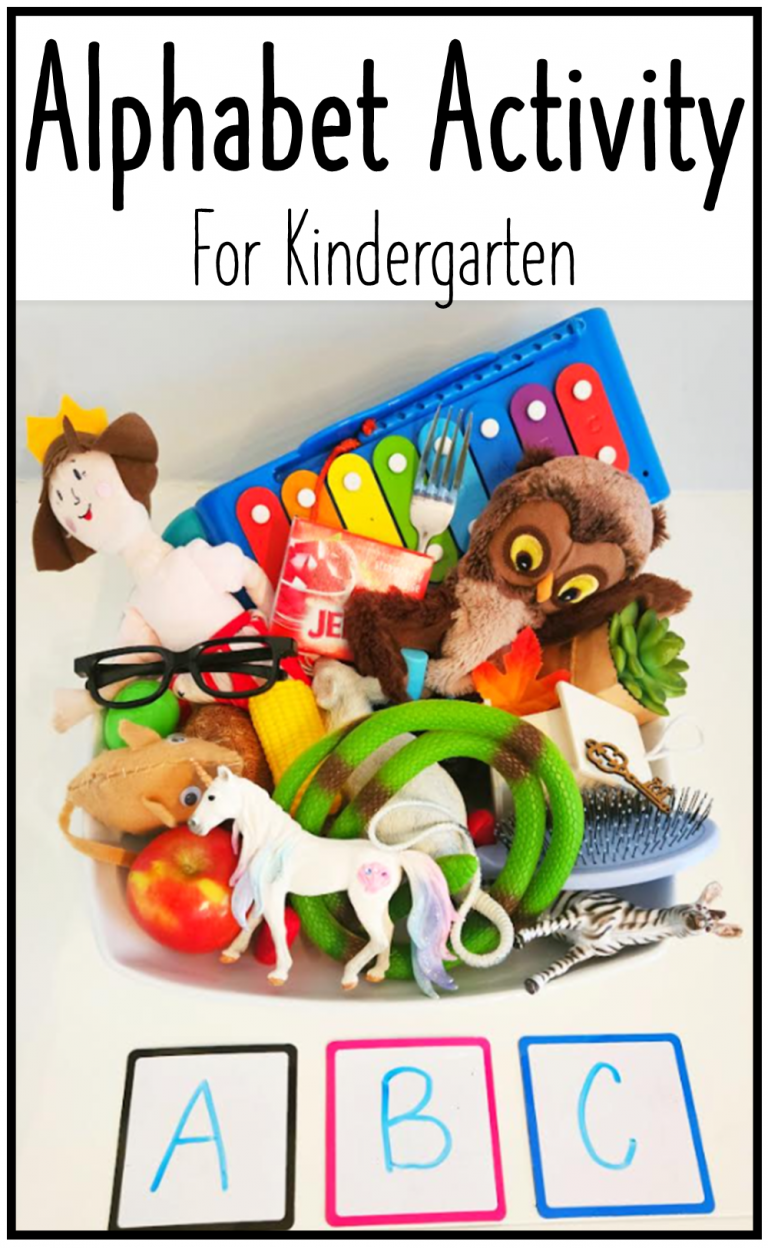 Awesome Alphabet Activity for Kindergarten
