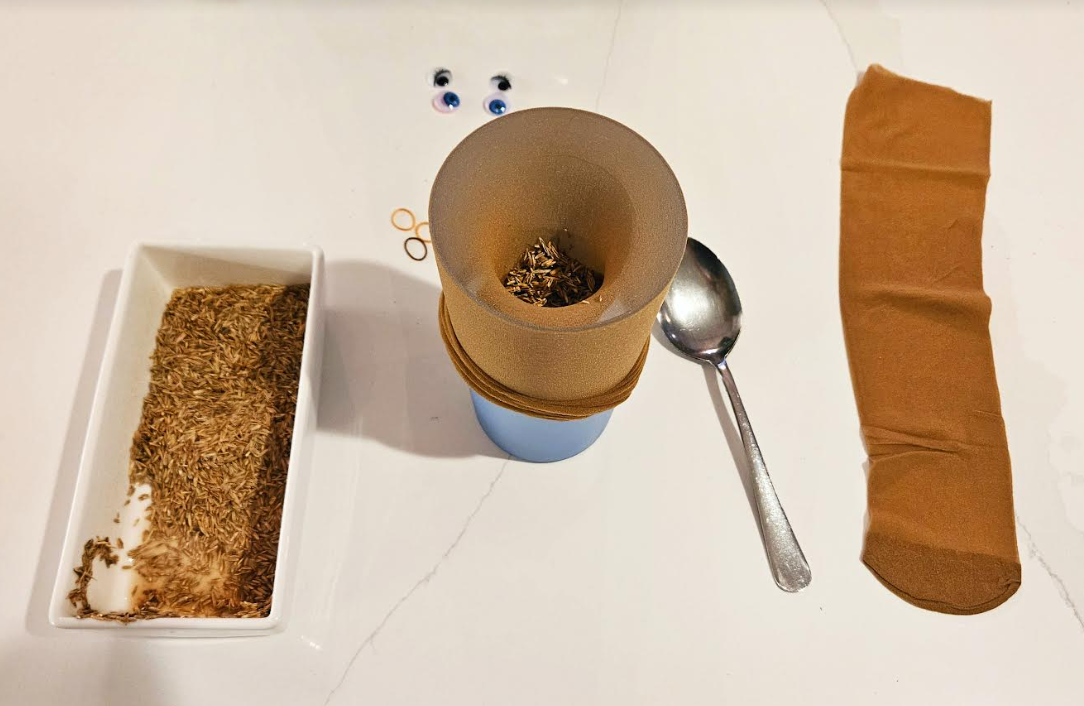 How to Make Grass Head Plants - Play Learn Inspire