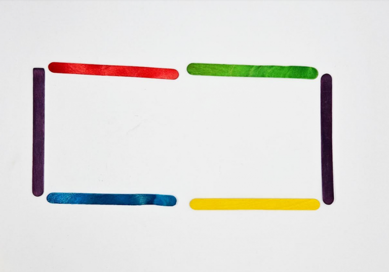 Making Shapes Activity for Kindergarten (Free Worksheet)