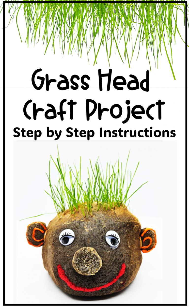 How to Make Grass Head Plants - Play Learn Inspire