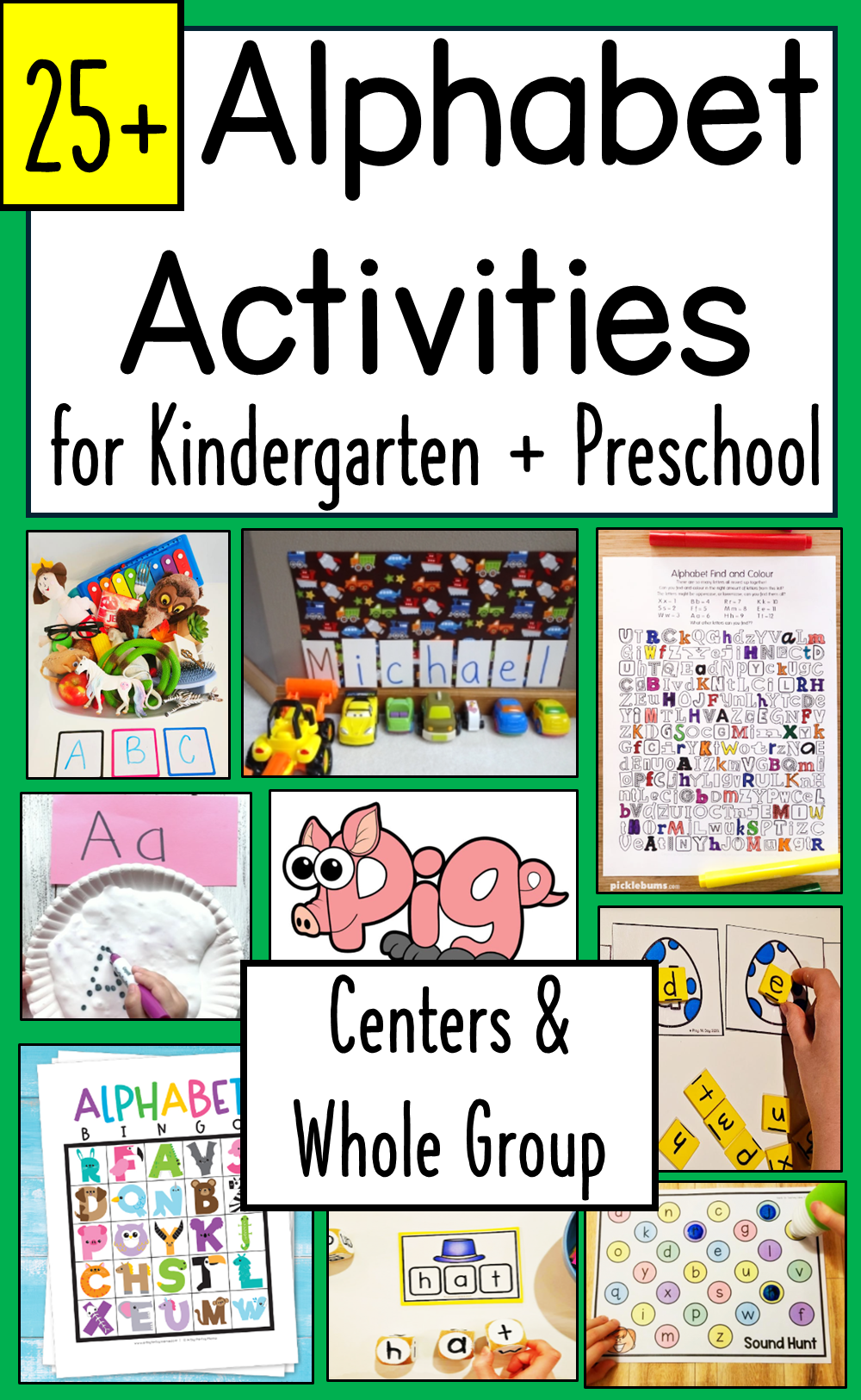 25 Best Letter Activities for Kindergarten