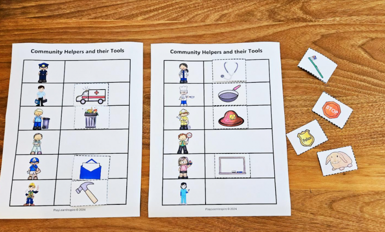 Free Community Helpers Worksheet