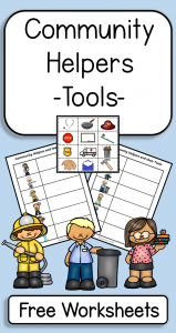 Free Community Helpers Worksheet