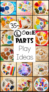 35+ Easy Loose Parts Play Ideas - Play Learn Inspire