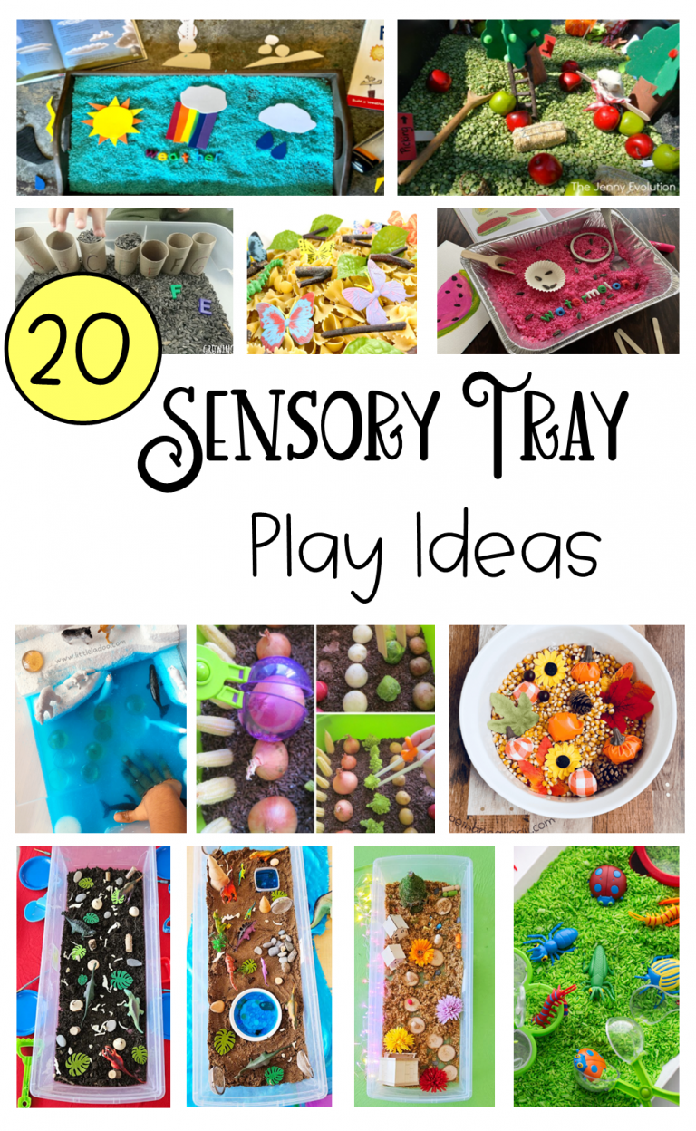 20 Best Sensory Tray Ideas - Play Learn Inspire