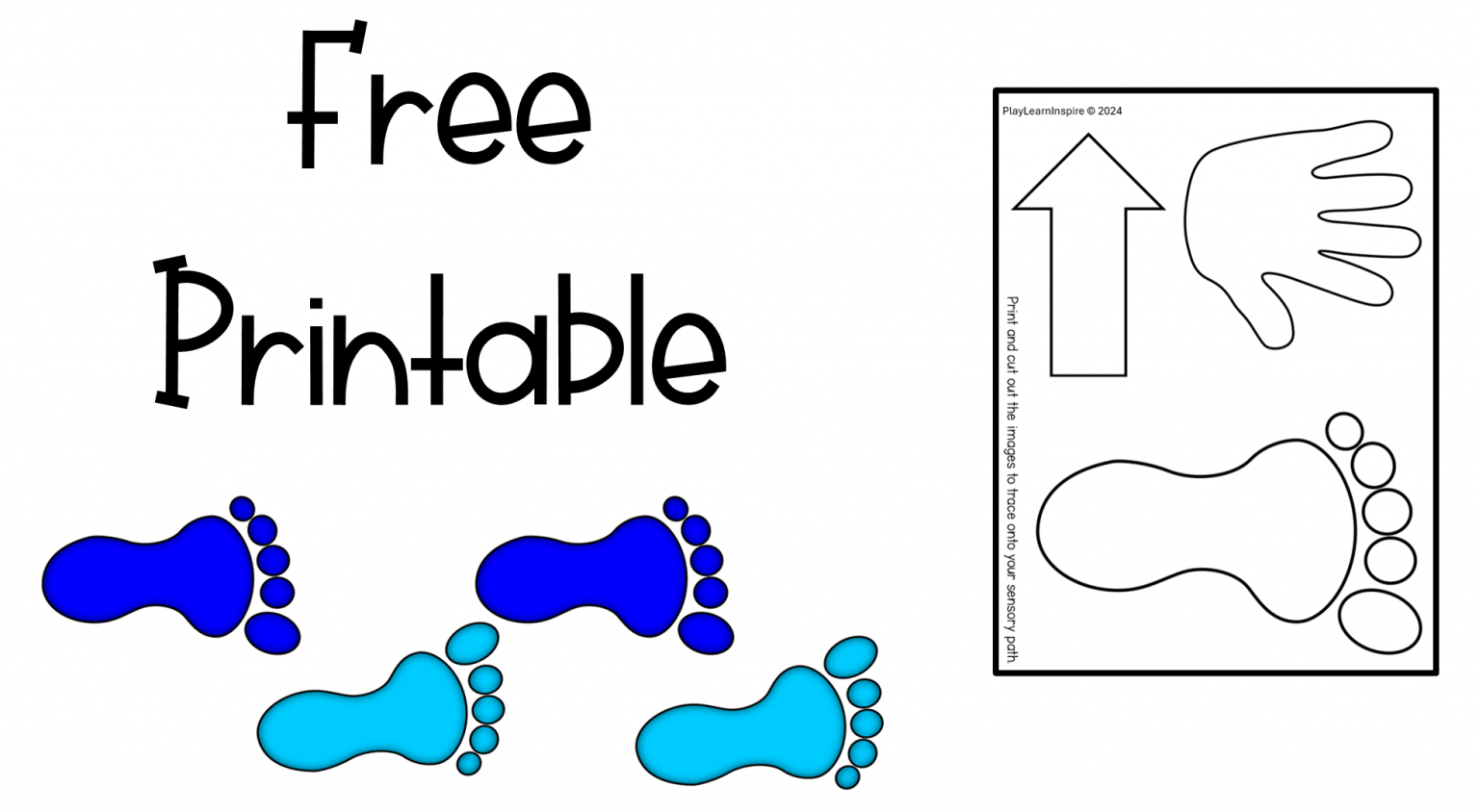 DIY Sensory Path - Play Learn Inspire