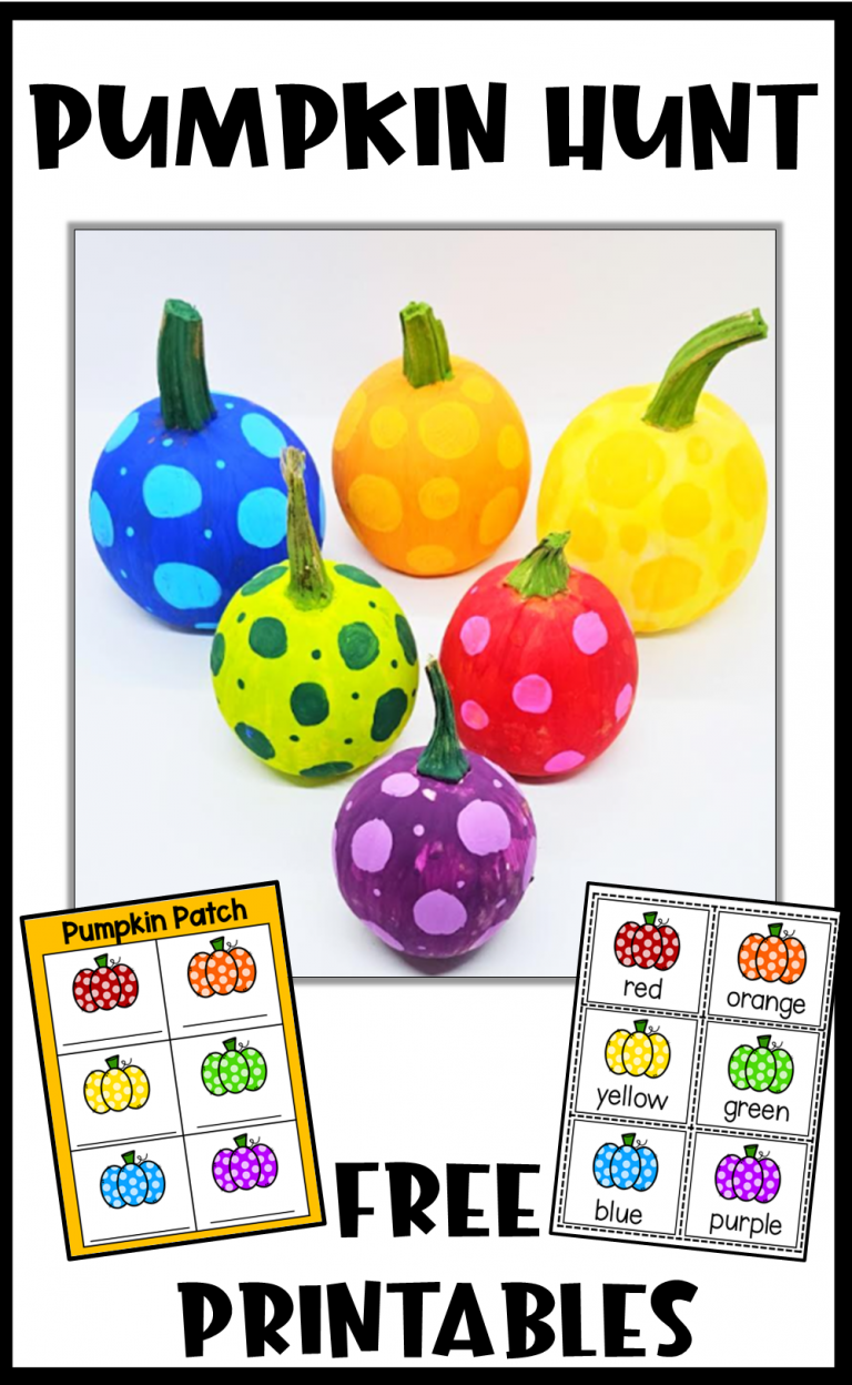 Free Pumpkin Scavenger Hunt - Play Learn Inspire