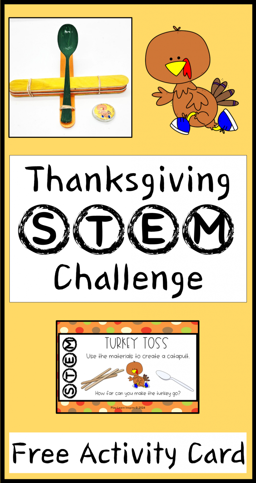 Fun Thanksgiving STEM Challenge - Play Learn Inspire