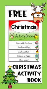 Free Christmas Activity Book Printable - Play Learn Inspire