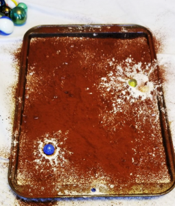 Moon Crater Experiment for Young Kids - Play Learn Inspire