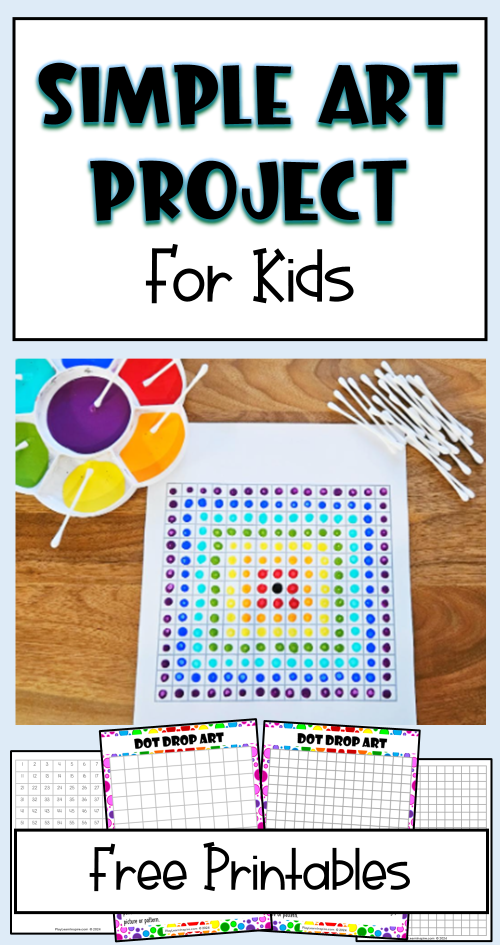 Dot Art for Kids (Free Printables) - Play Learn Inspire