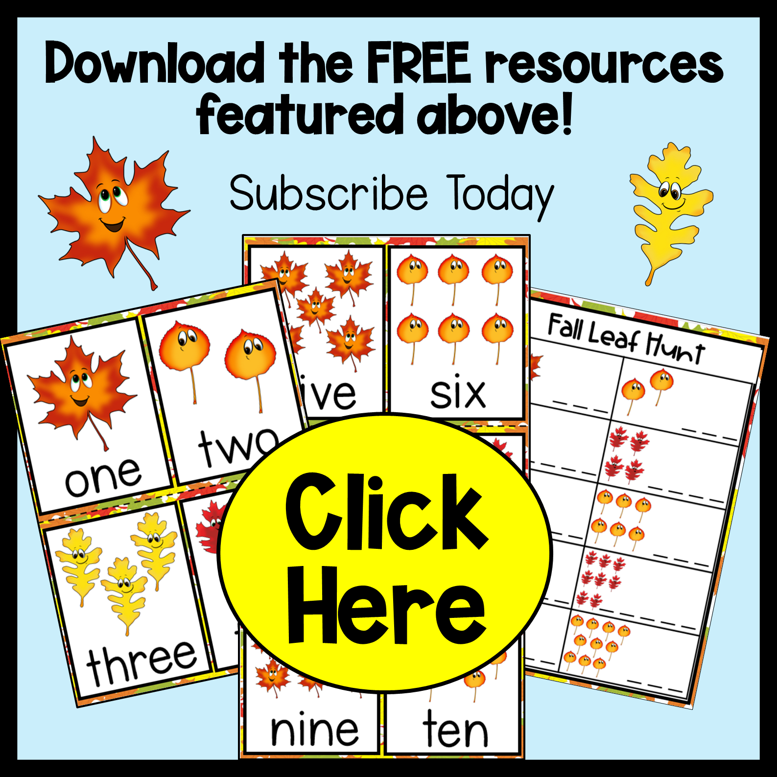 Free Fall Write the Room Math Activity - Play Learn Inspire