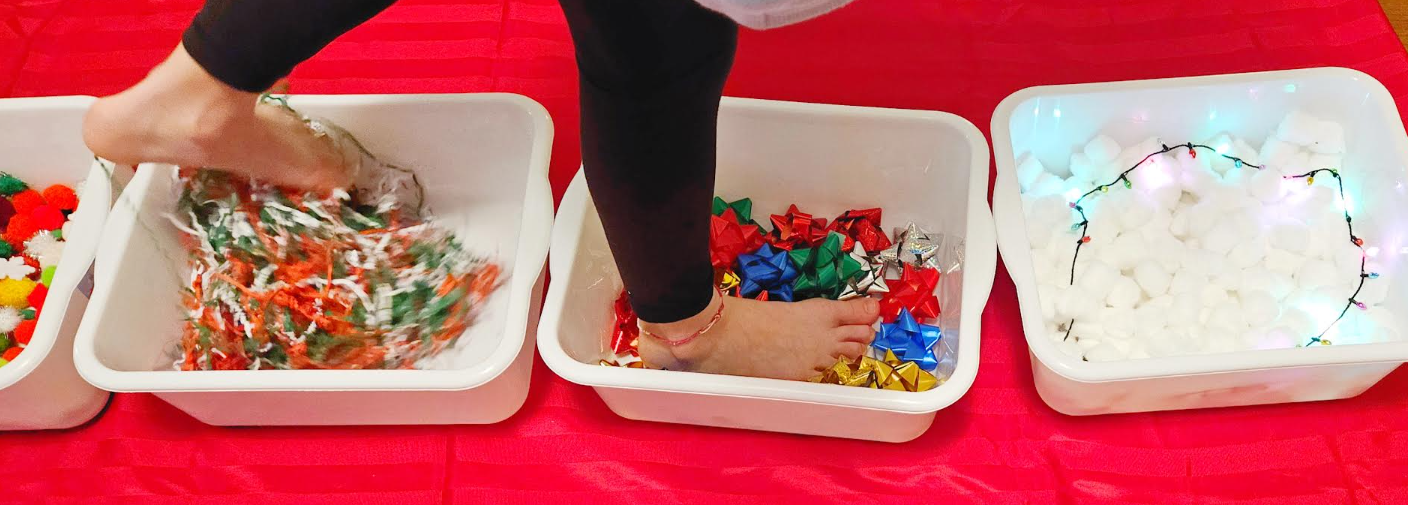 Christmas Sensory Walk - Play Learn Inspire