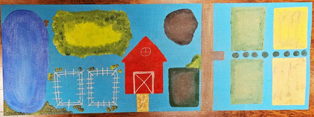 DIY Farm Play Mat (Free Printable) - Play Learn Inspire