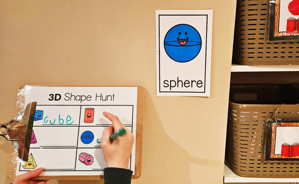 Math Write the Room +Free Printable - Play Learn Inspire