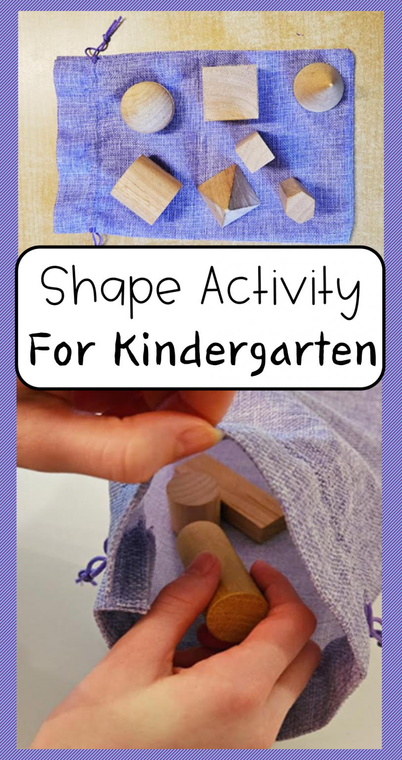 3D Shape Activity for Kindergarten - Play Learn Inspire