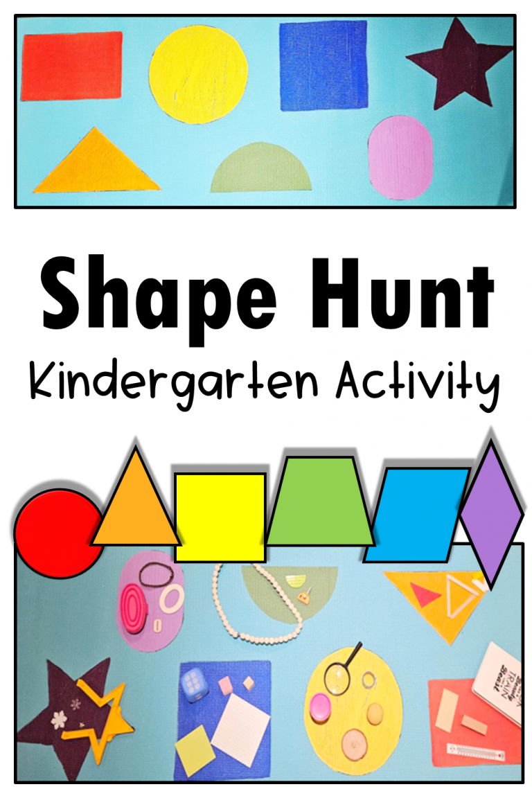 Shape Sorting Activity for Preschool - Play Learn Inspire