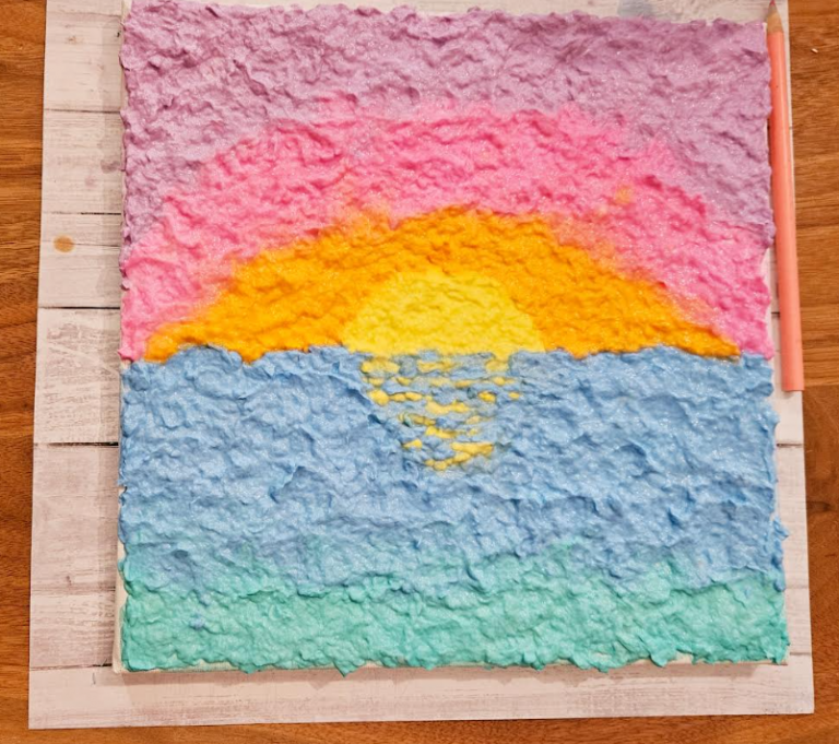 Best Recycled Paper Art for Kids - Play Learn Inspire