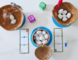Spring Math Activity for Preschool - Play Learn Inspire