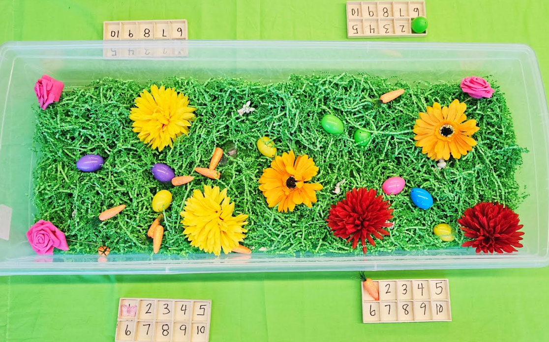 Best Spring Sensory Bin for Kids - Play Learn Inspire