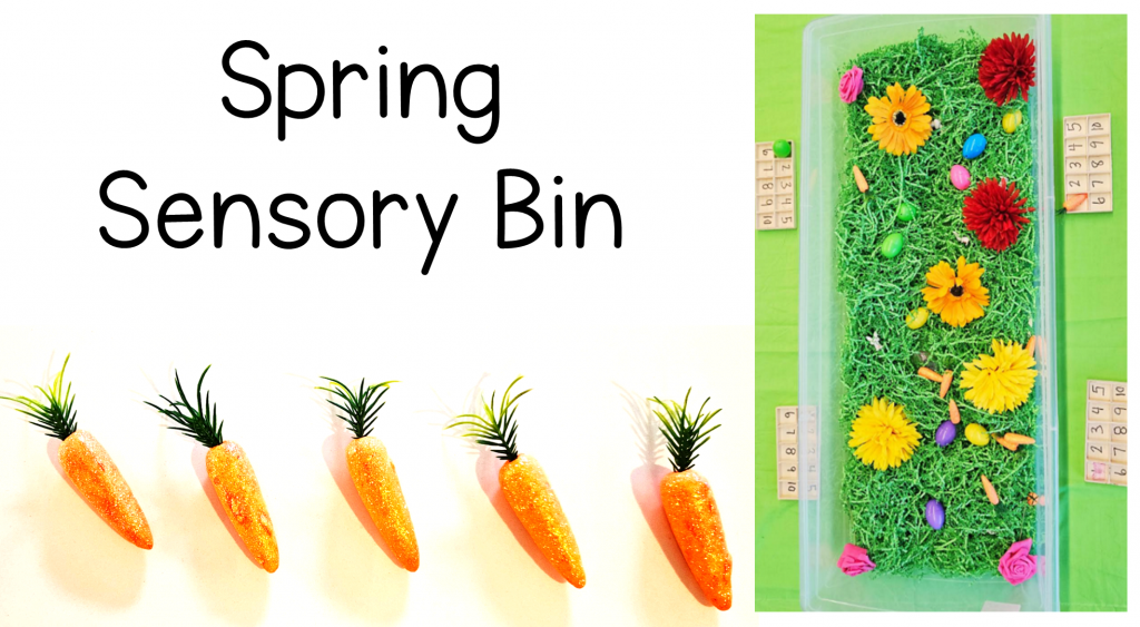 Best Spring Sensory Bin for Kids - Play Learn Inspire
