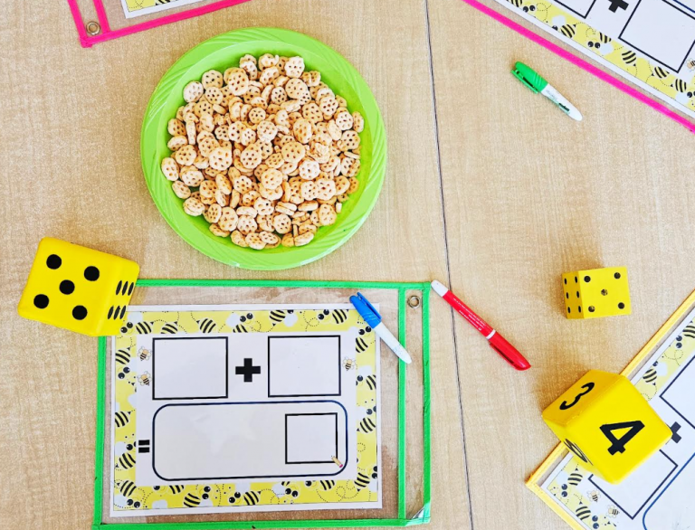 Kindergarten Math Activity - Play Learn Inspire