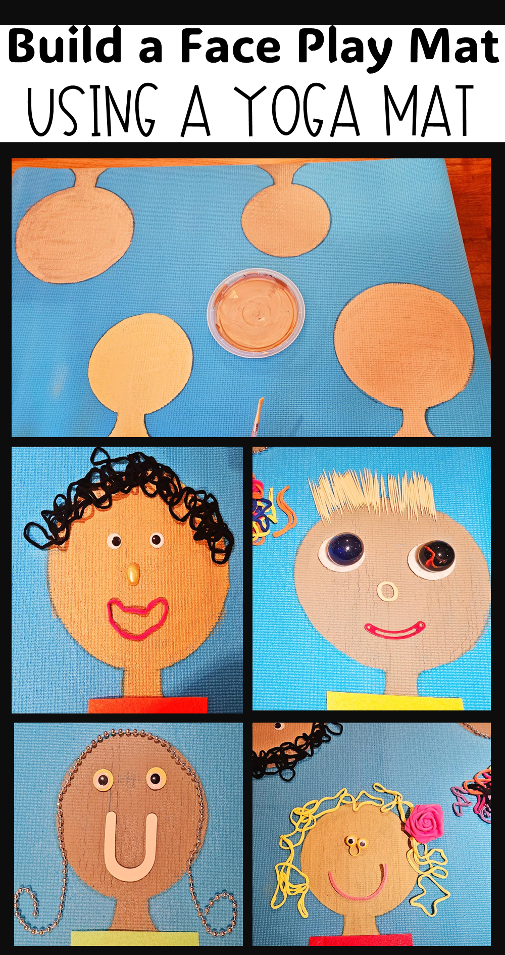 Self Portrait Art Project for Young Kids - Play Learn Inspire